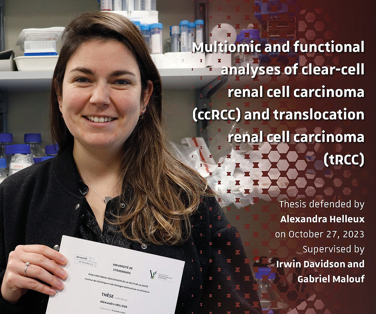 Congratulations to Alexandra Helleux on the acceptance of her thesis ...